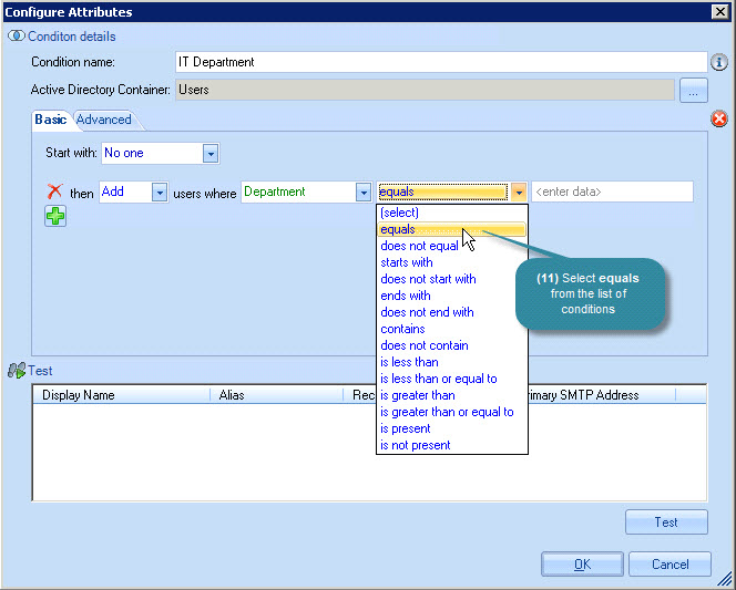Exclaimer Mail Archiver How Do I Define A Policy Based Upon Specific Active Directory Attributes
